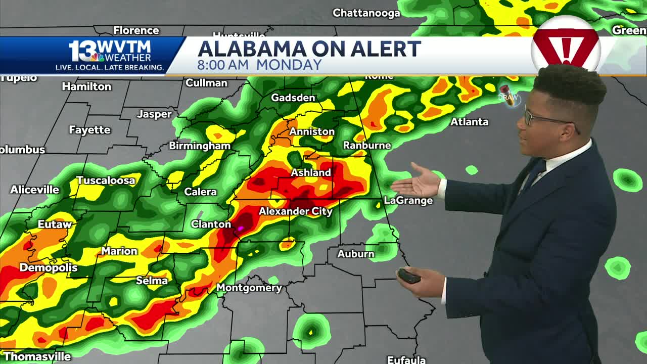Alabama's severe weather forecast: Tornadoes, large hail, and strong ...