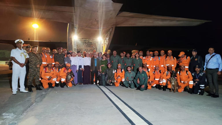 Operation Brahma: First IAF Aircraft With NDRF Rescue Team Reaches Myanmar, Army Sends Medical ...