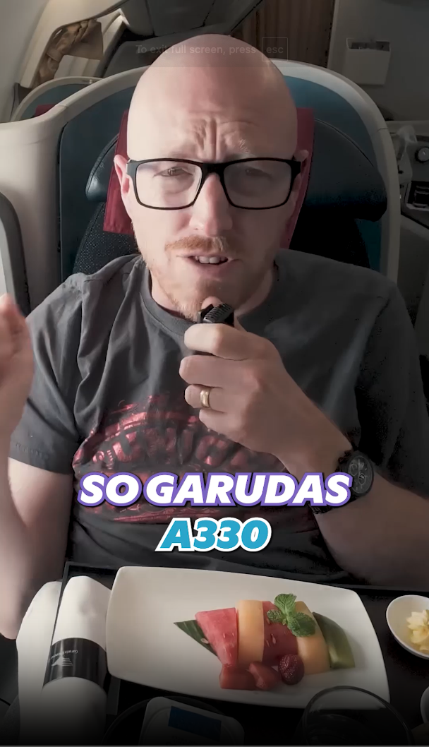 Inside Garuda's A330neo Experience