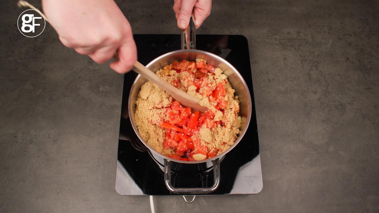 Homemade tomato chutney