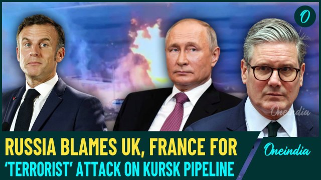 Putin's Fiery Attack on UK-France for Ukraine’s Devastating Sudhza ...