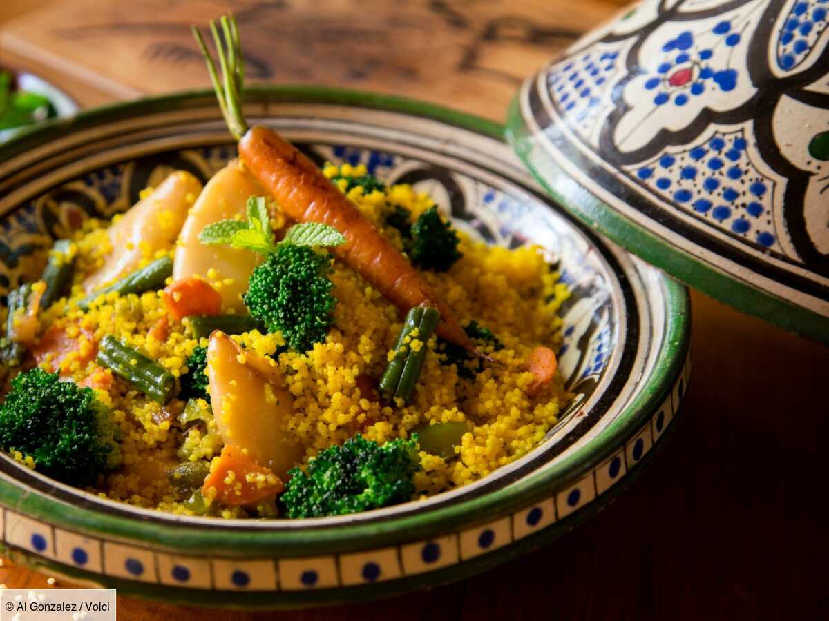 Couscous d'agneau aux 7 légumes : le chef du palace marocain La ...