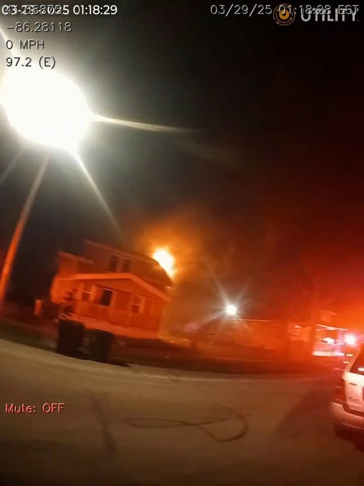 7-year-old rescued from South Bend house fire; mother jailed on ...