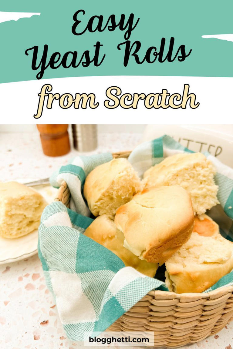 Easy Yeast Rolls from Scratch