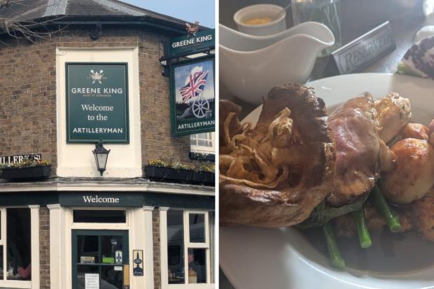 Colchester's Artilleryman offers a sophisticated and good value roast ...