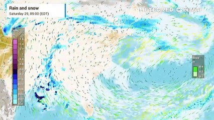 Rain Sweeps Across the Eastern U.S. Through Monday as Powerful Storm ...
