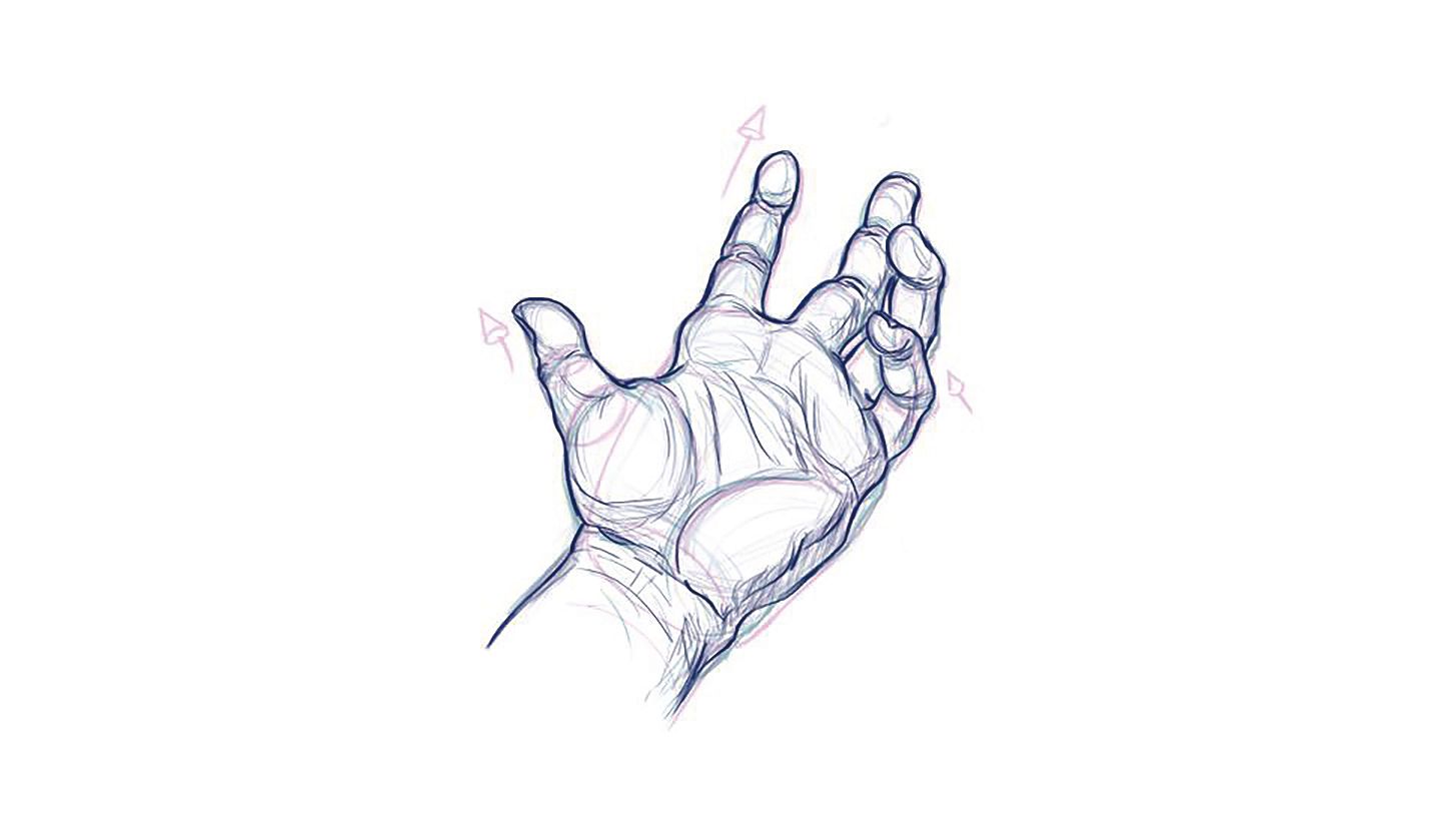 Learn these easy steps to draw detailed hands
