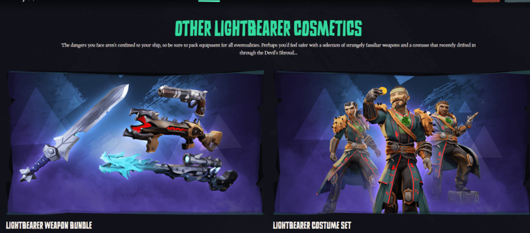 'Sea of Thieves' X 'Destiny 2' Collab Gear Available Now