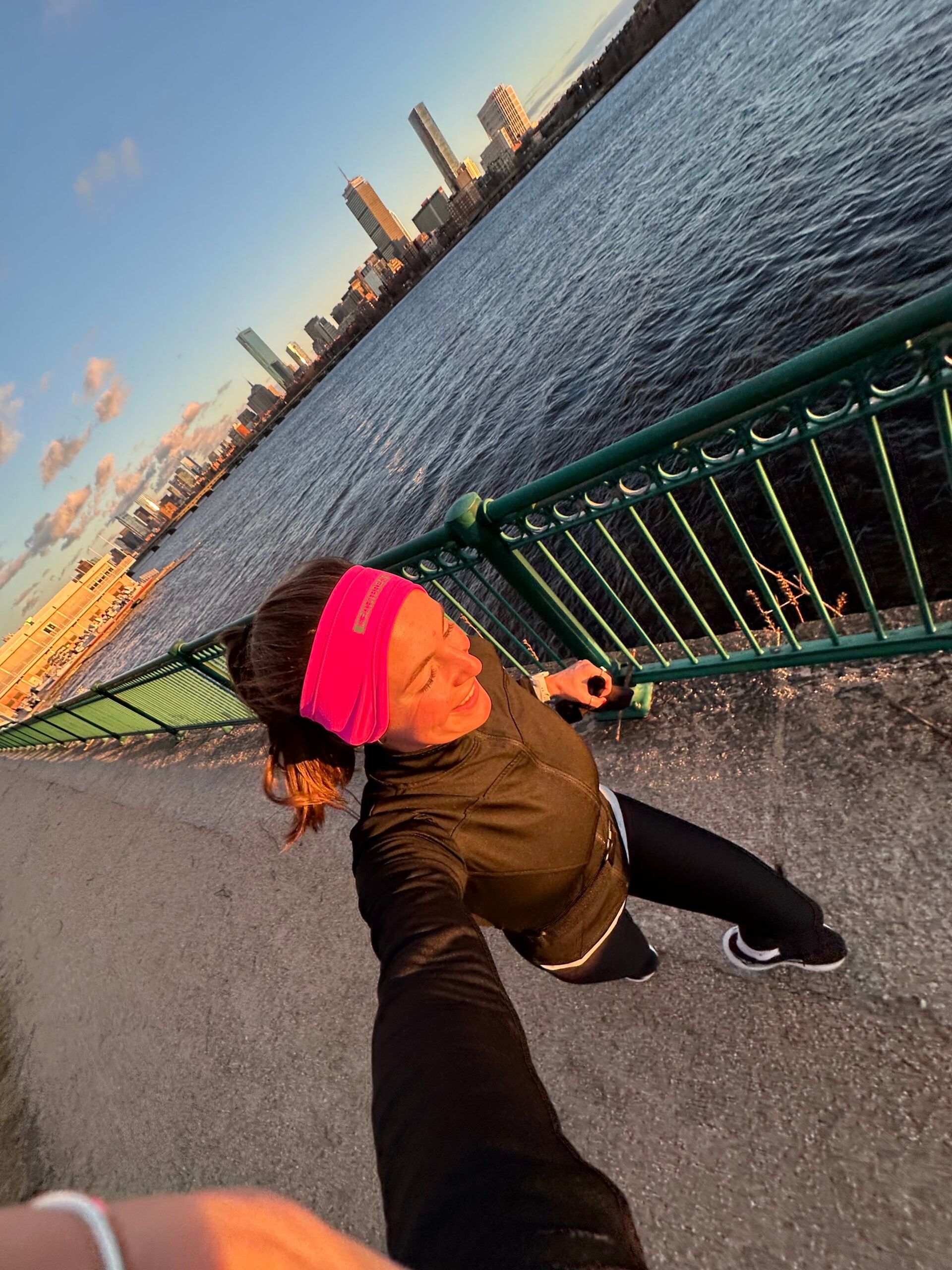 This runner is following in her grandfather’s footsteps