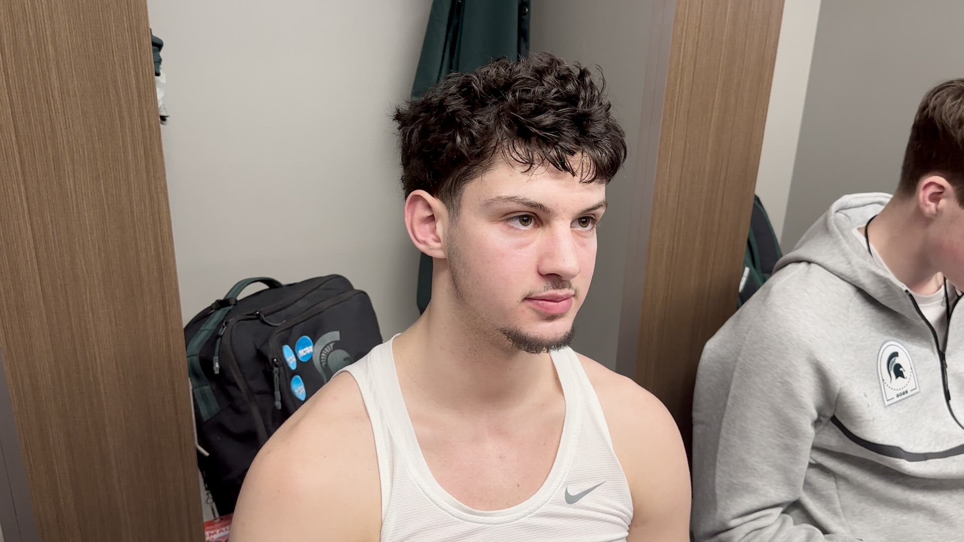 Michigan State's Frankie Fidler Speaks After Win Over Ole Miss
