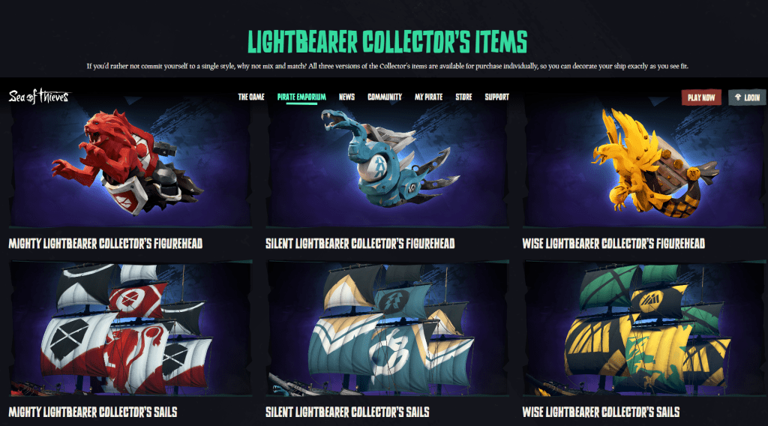 'Sea of Thieves' X 'Destiny 2' Collab Gear Available Now