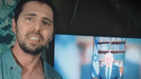Watch | Hamas releases video of Israeli hostage: ‘The real ...