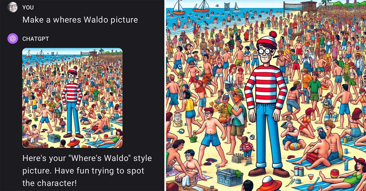 ChatGPT Is Tasked With Creating a 'Where's Waldo?' Image and Fails in ...