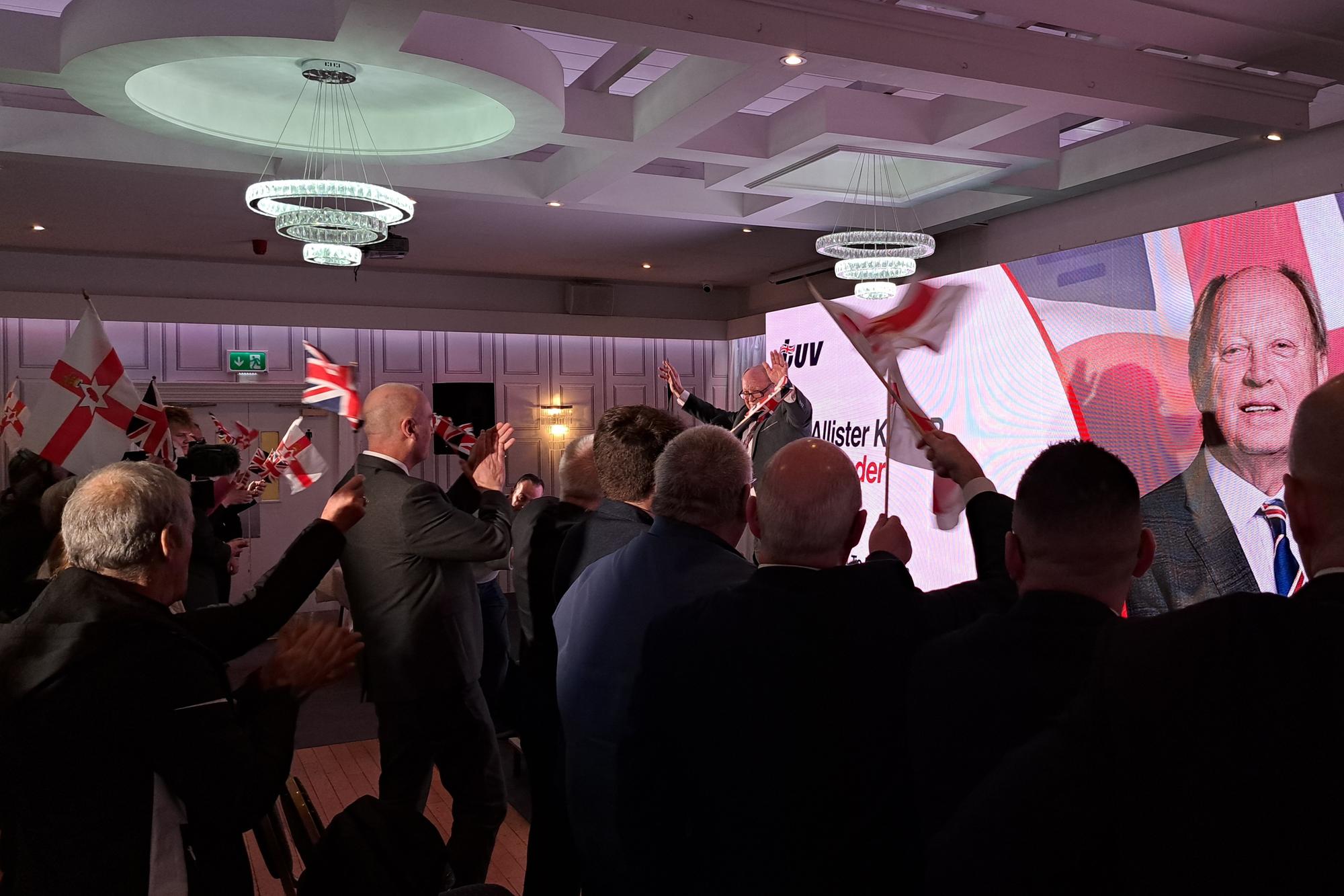 TUV conference: Allister says party's growing strength is rooted in ...