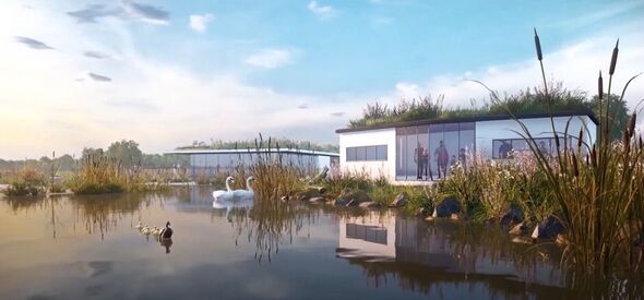 The jaw-dropping £340m man-made lake being built in the UK