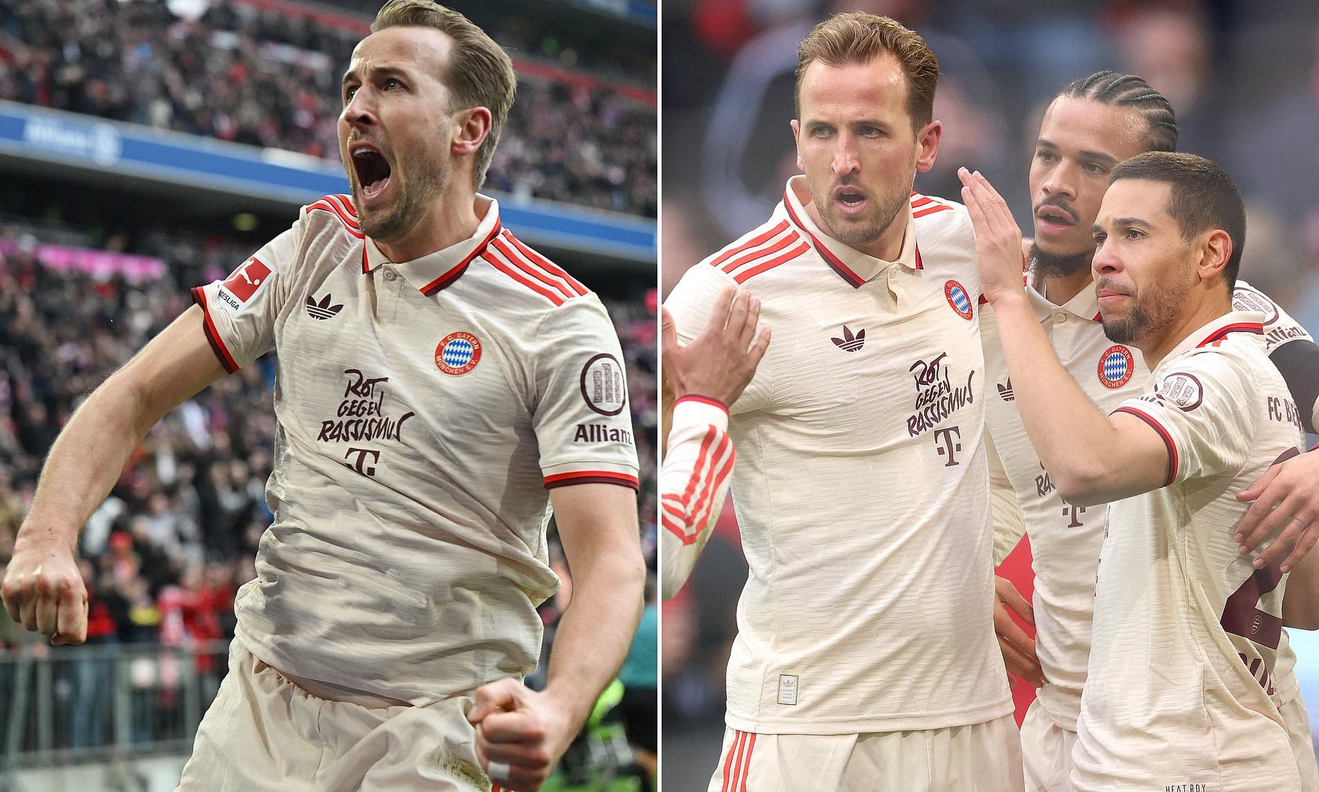 Harry Kane hits two new milestones in Bayern Munich win as he closes in ...
