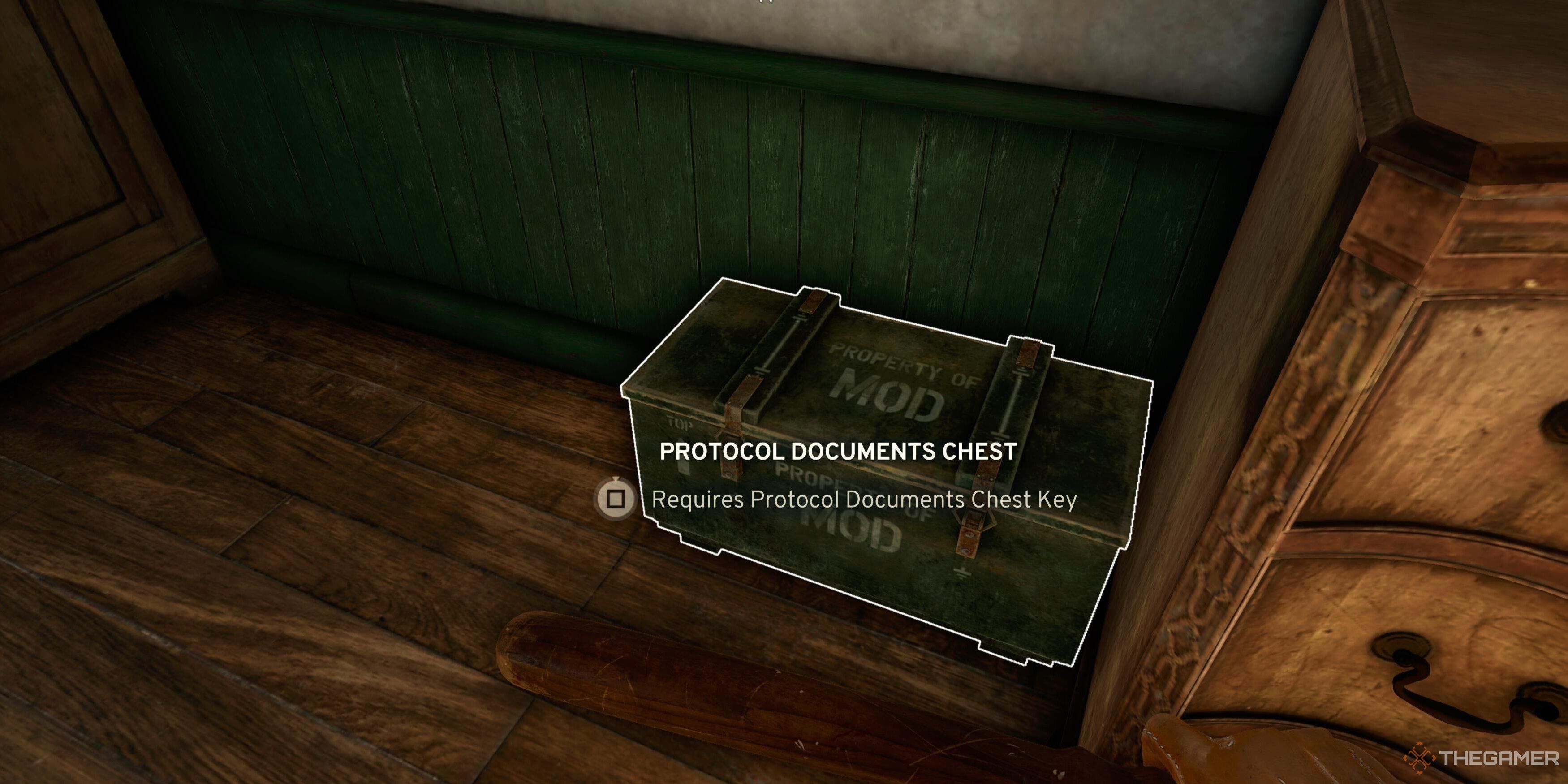 Where To Find Protocol Documents Chest Key In Atomfall