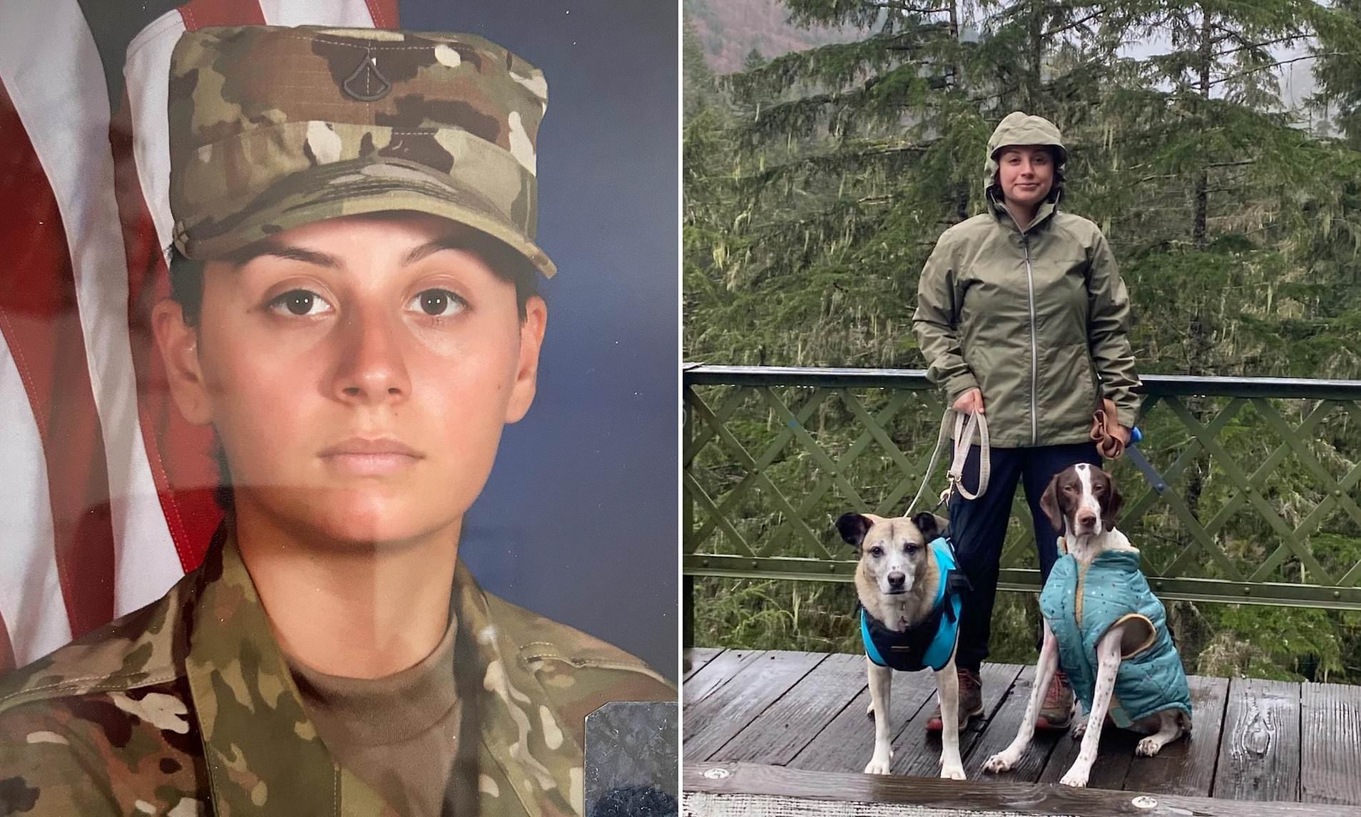 Tragic update for former Army sergeant after her dog fell in a river
