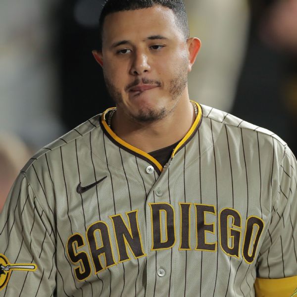 Padres' Manny Machado downplays calf injury after early exit