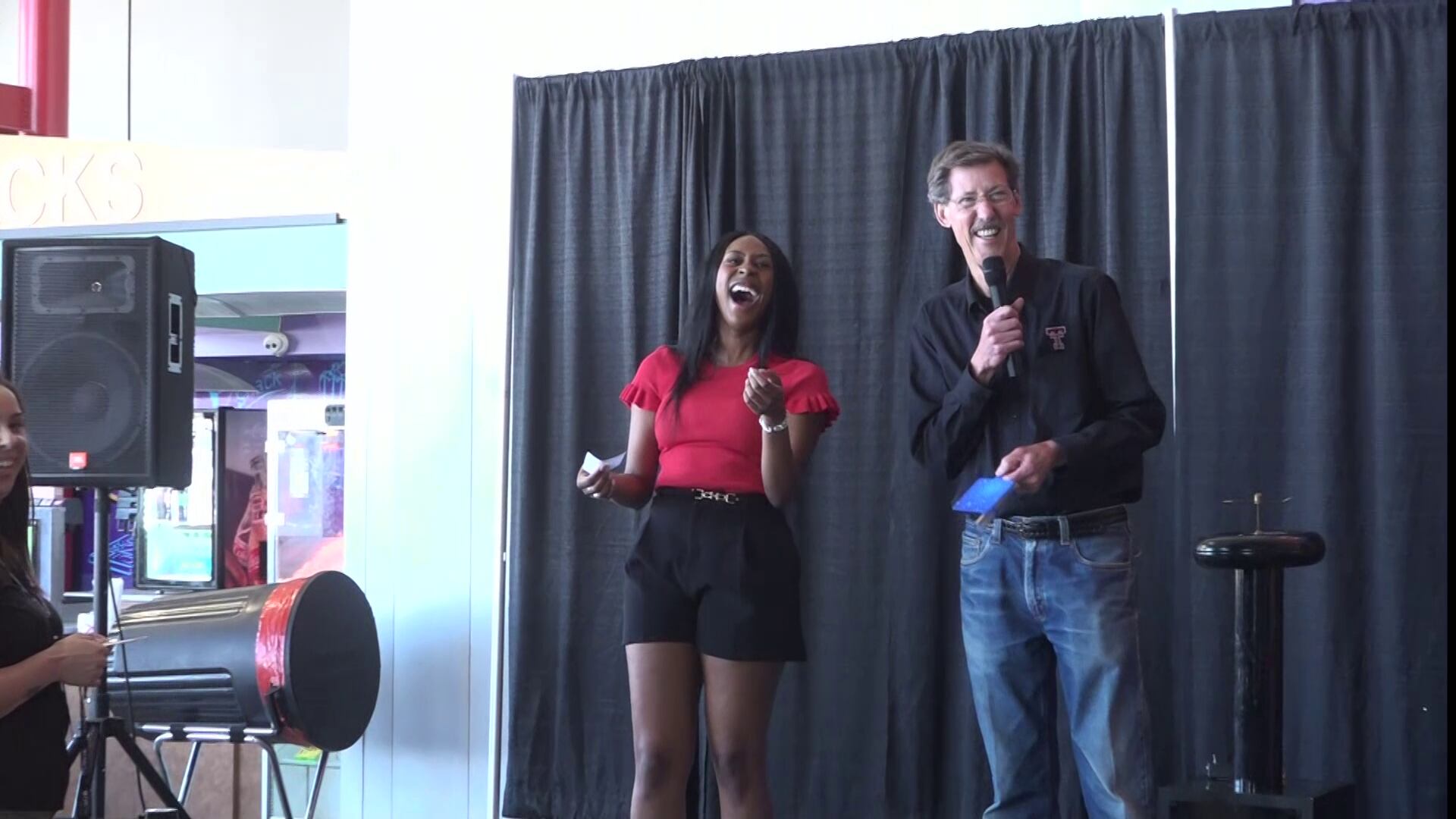 KCBD Weather Team at Severe Weather Awareness Day