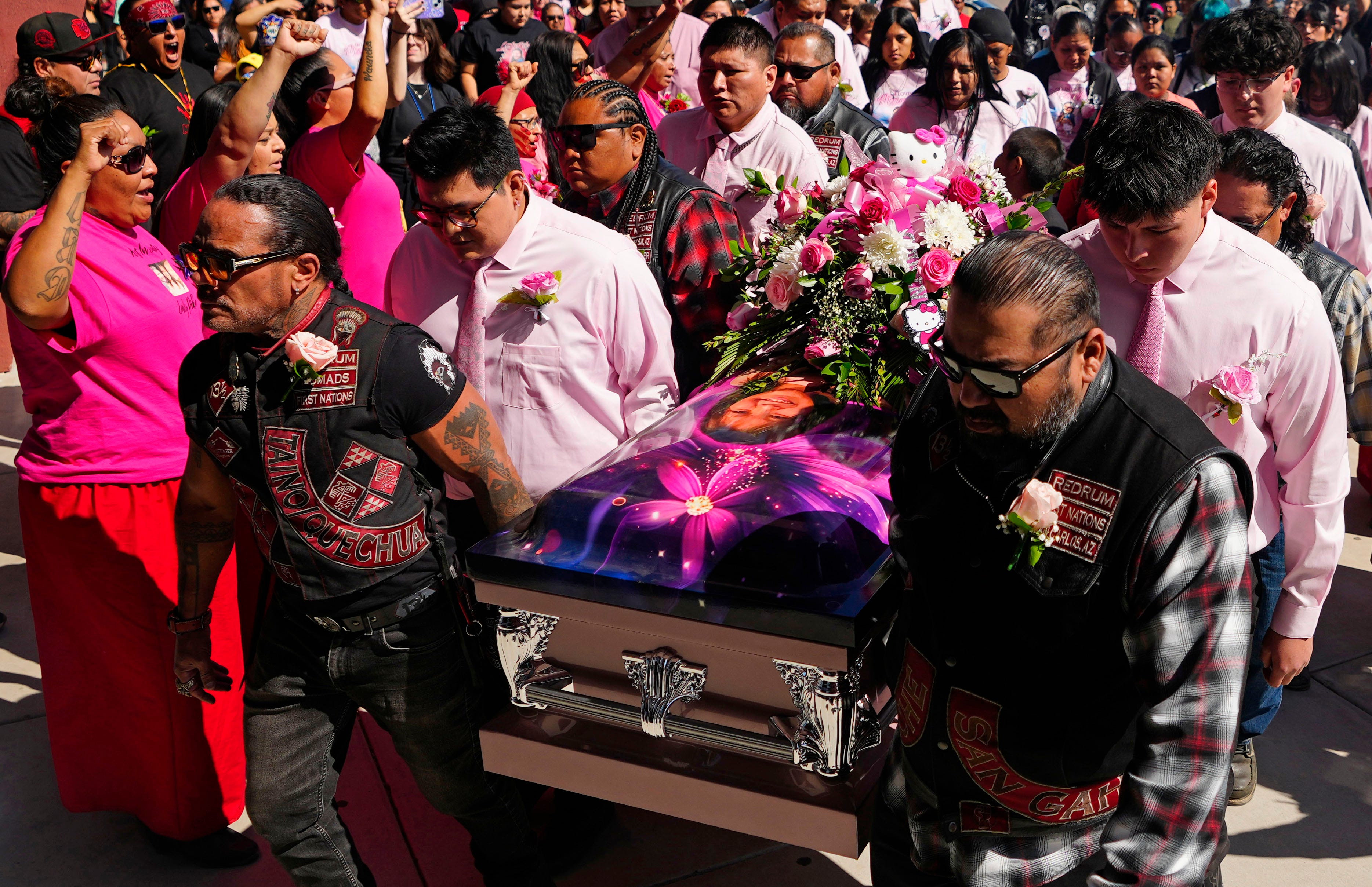 'The definition of love': Community members remember slain Apache teen ...