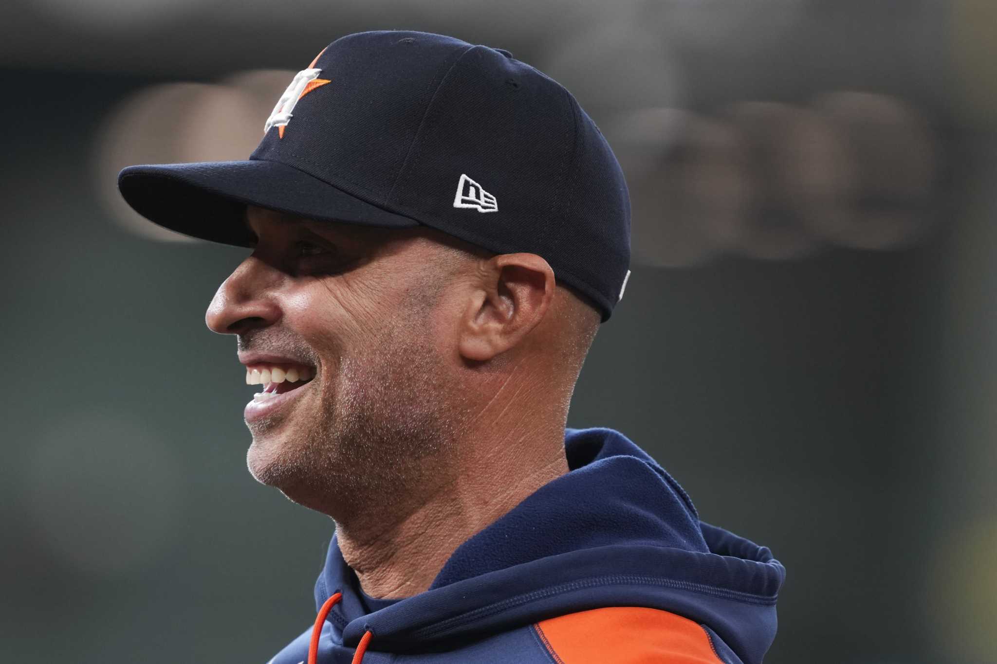 A full-circle milestone for Houston Astros manager Joe Espada in series ...