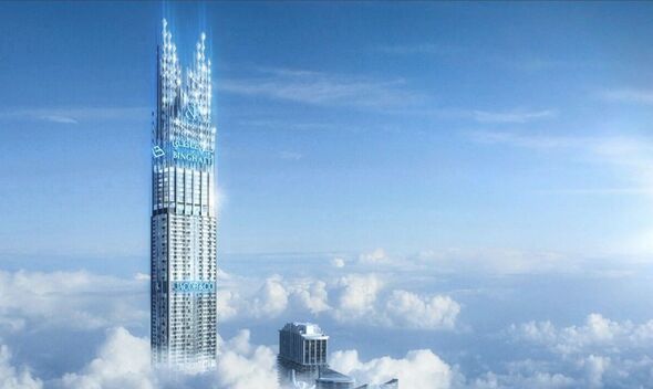 The world's tallest 1,800ft residential tower with 110 floors and £150m ...