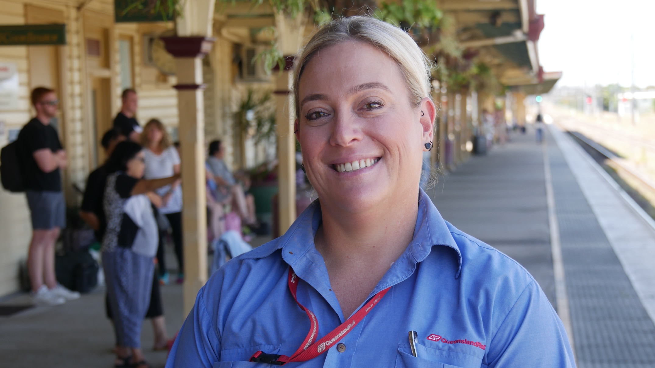 Tilt train's first female driver inspires others to join male-dominated ...