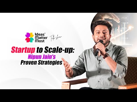 Ideas Matter Most- Talk Show | Nipun Jain, Director- Razorpay Rize