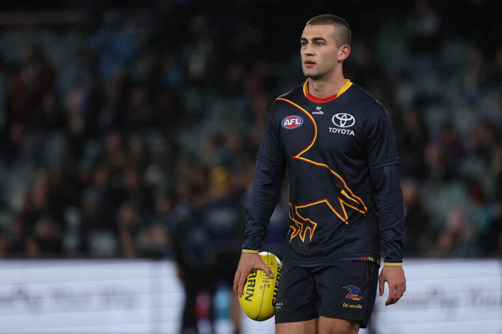 Josh Rachele subbed out in second quarter of Adelaide-North Melbourne ...