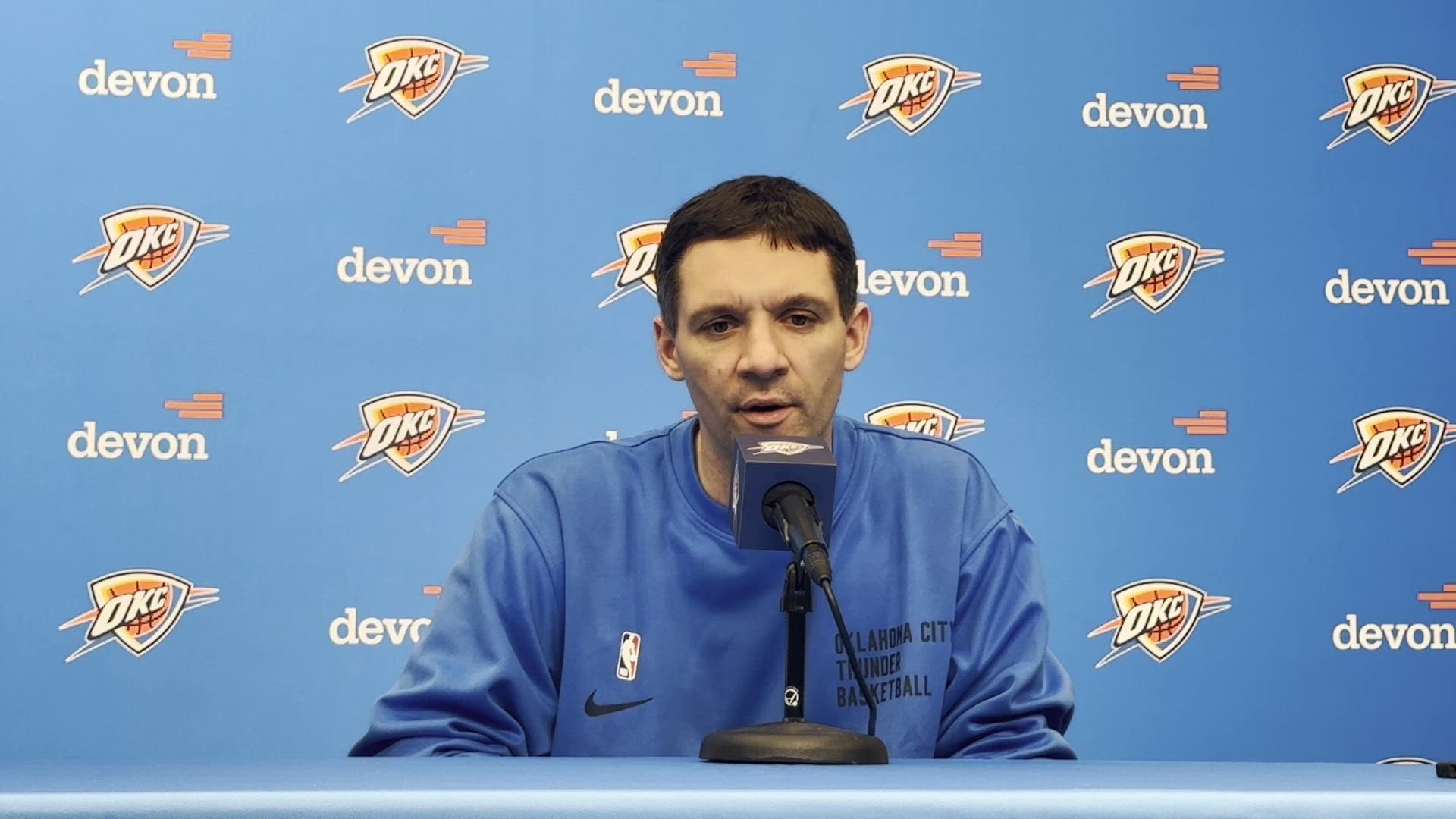 Thunder Coach Talks Collapse Against Timberwolves