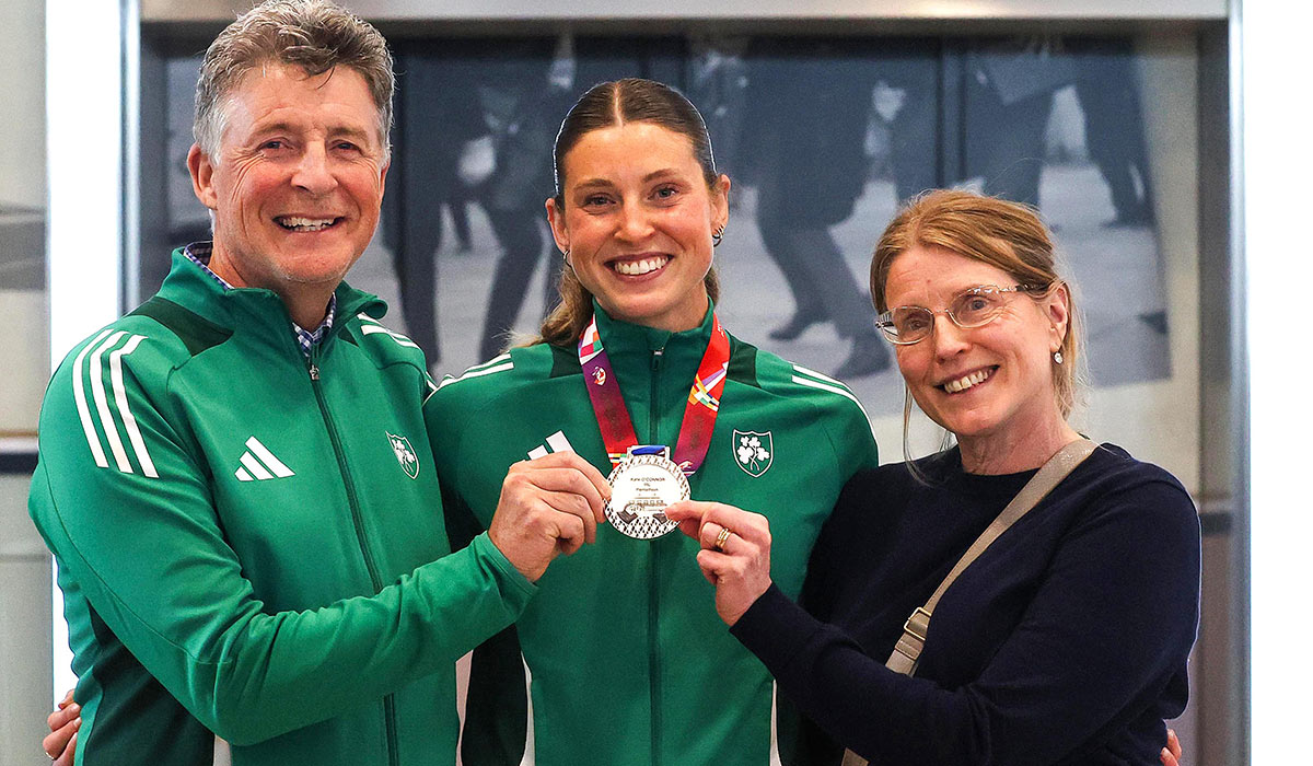 'It's definitely different!' Athlete Kate O'Connor on her dad being her ...