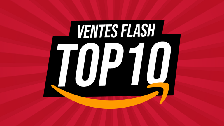 Top 10 des meilleures ventes flash Amazon de ce lundi soir à prix cassé