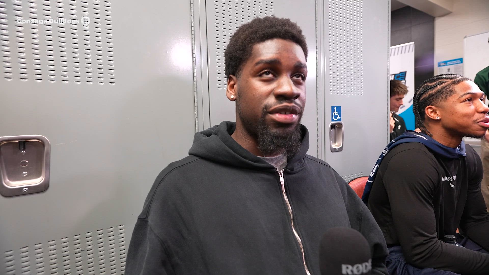 Gonzaga's Graham Ike previews Houston matchup in the 2025 NCAA Tournament