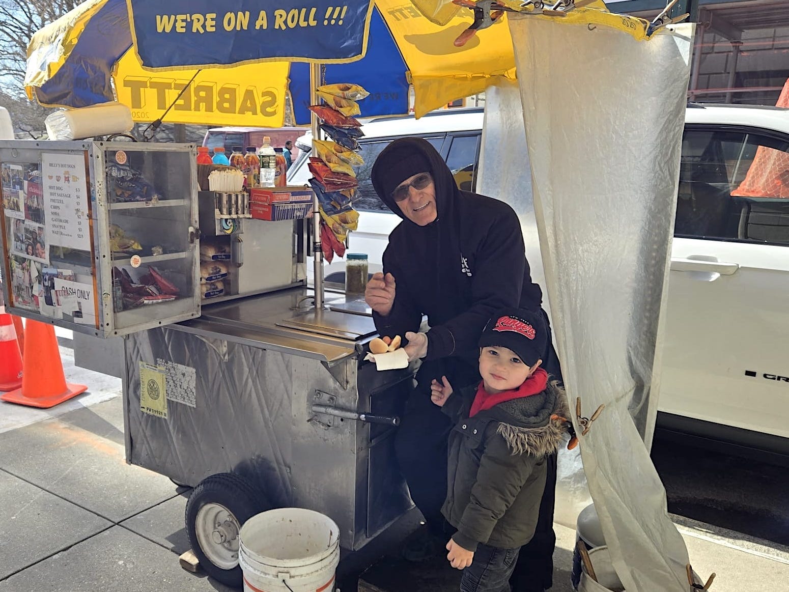 My 3-year-old is best friends with a 70-year-old hot dog vendor. Their ...