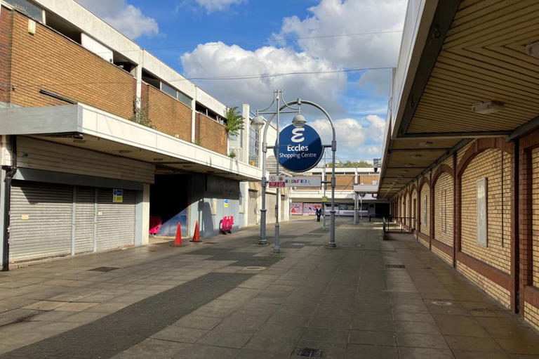 Eccles town centre transformation takes huge step forward