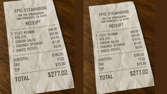 'You can use AI to generate fake receipts': Viral post shows hyper ...