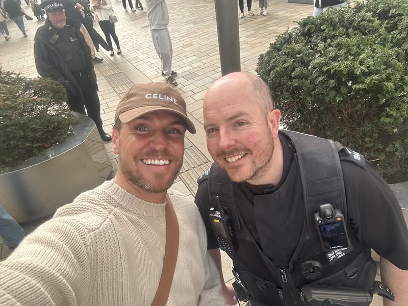 Tom Zanetti: Famous DJ and music producer spotted in Sheffield city centre