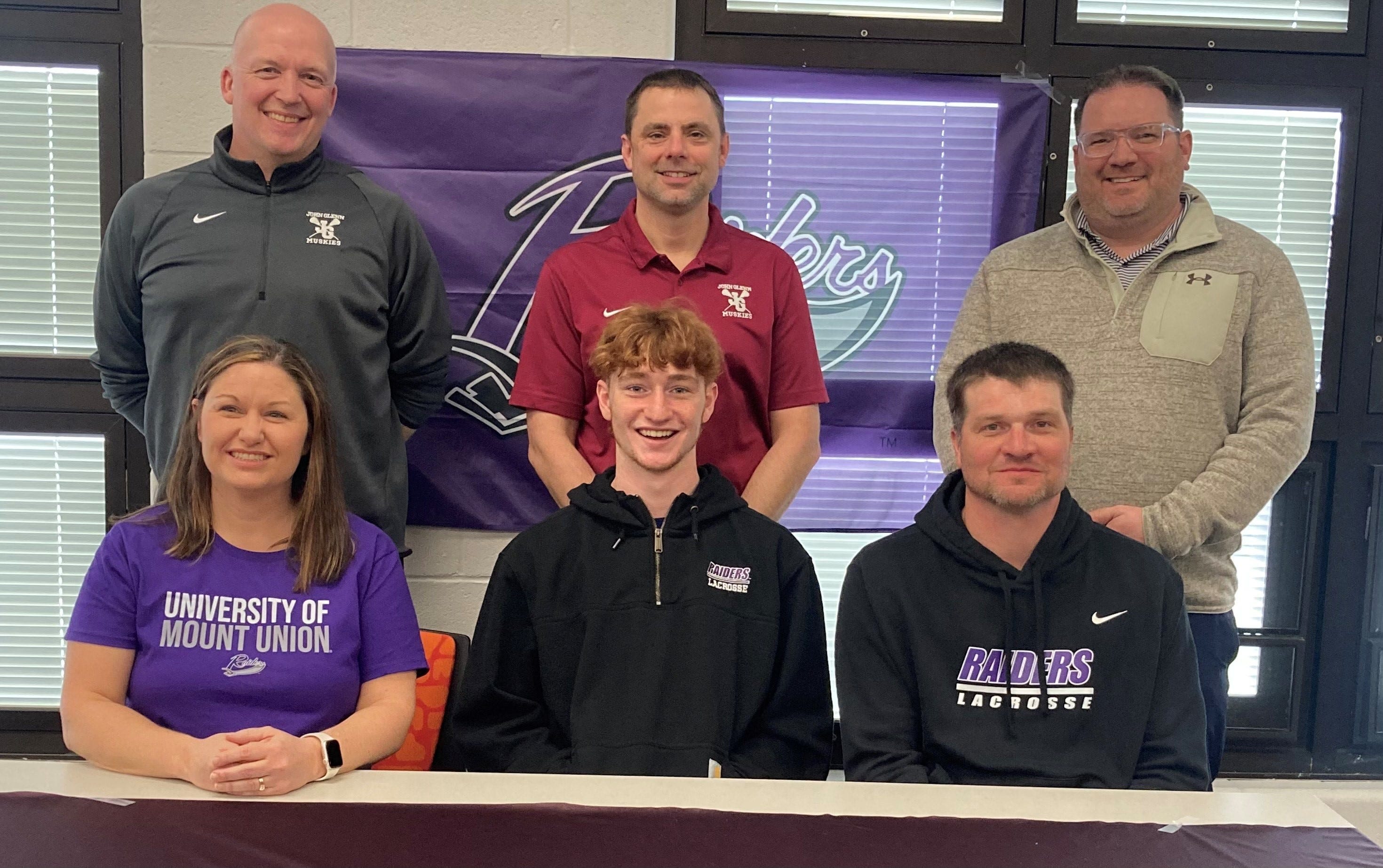 John Glenn lacrosse teammates chose Mount Union