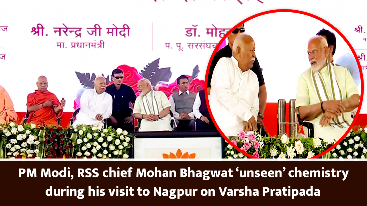 PM Modi, RSS chief Mohan Bhagwat ‘unseen’ chemistry during his visit to ...