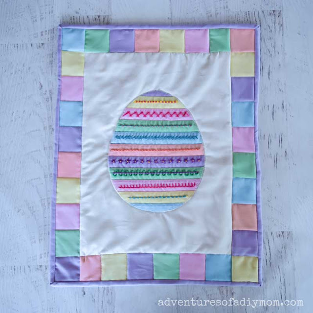 Easter Egg Mini Quilt Pattern