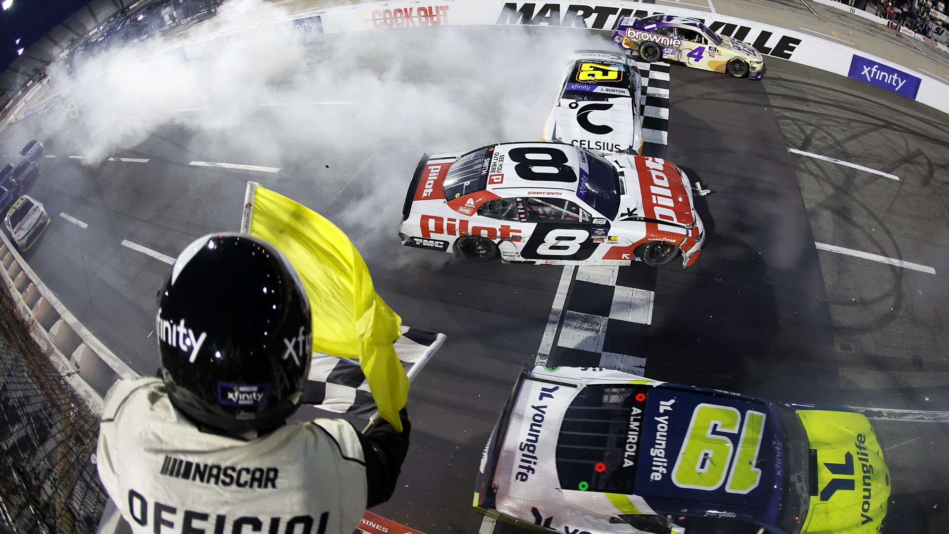 Competitors express displeasure in the racing at end of Martinsville ...