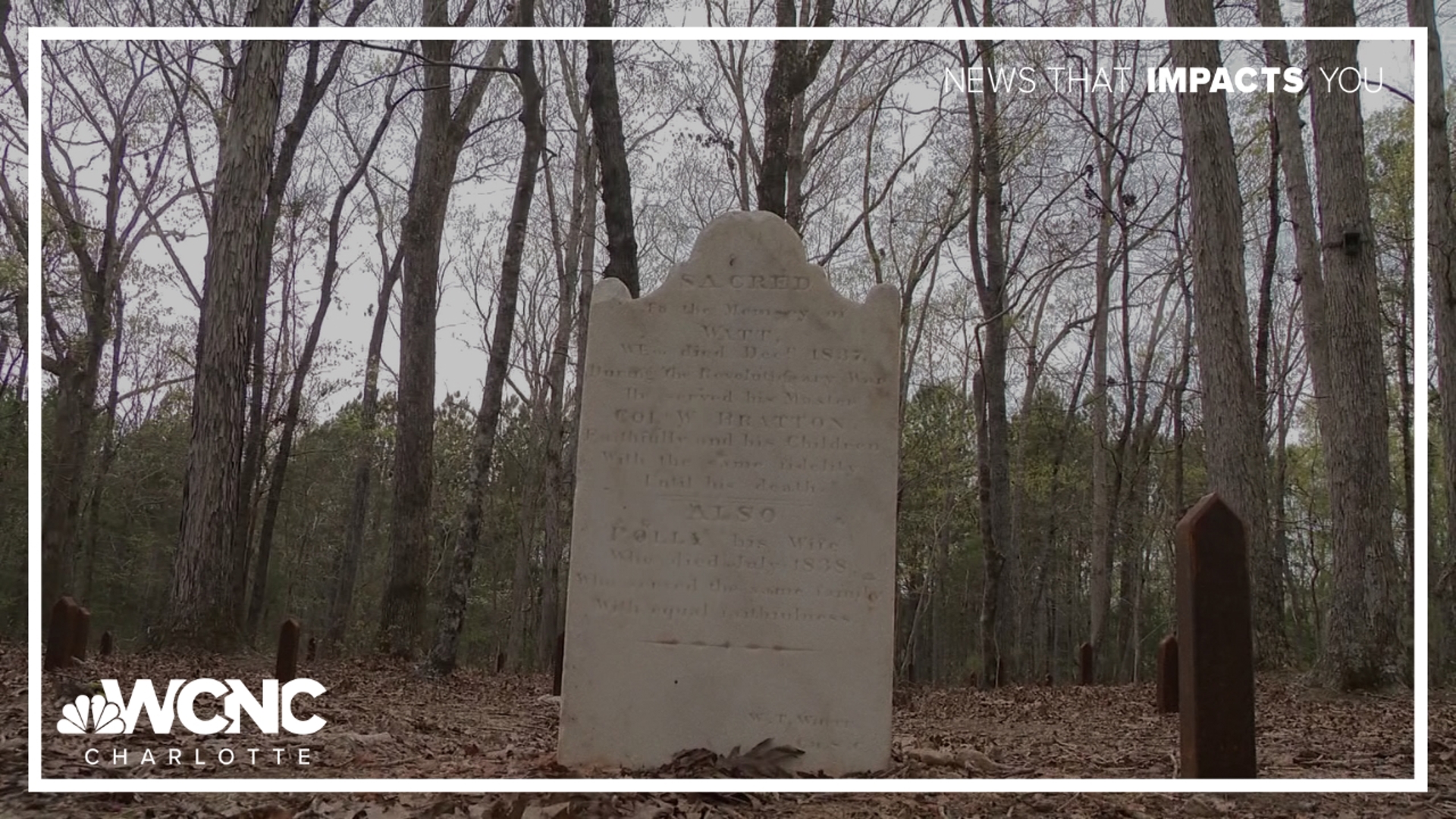 Slave cemetery site unveiled in York County