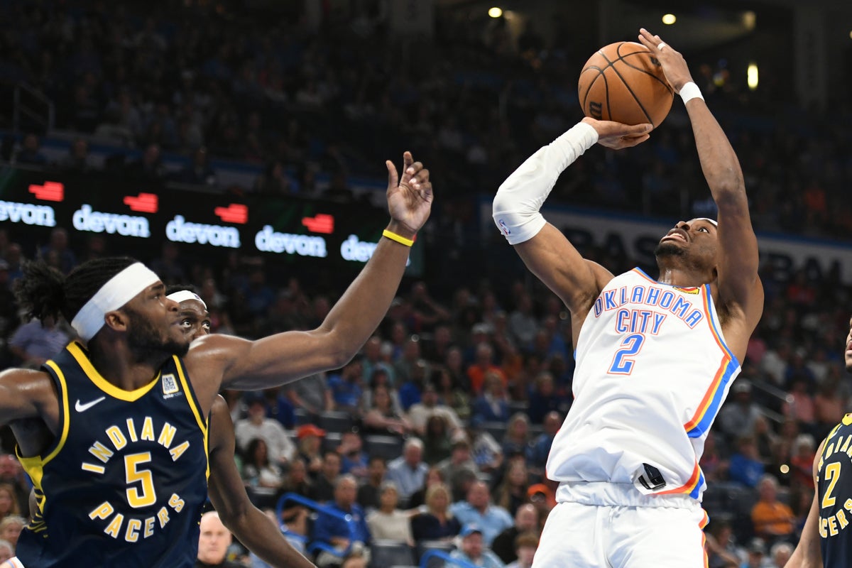 Gilgeous-Alexander anota 33 y Thunder vence 132-111 a Pacers para su 9ª ...