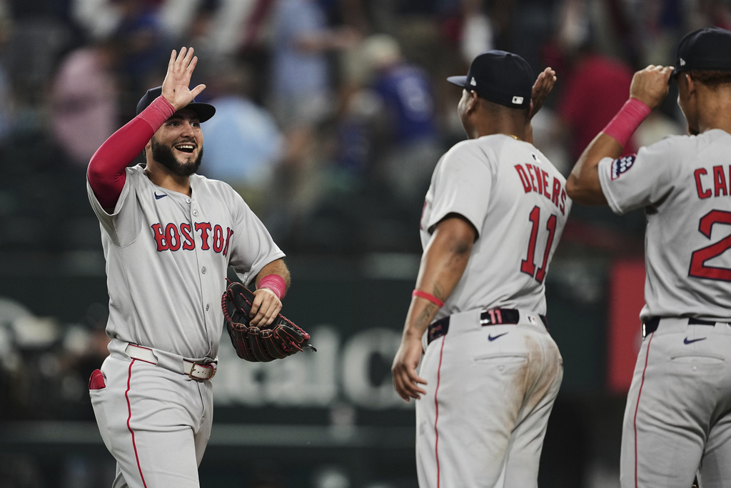 Red Sox DH Rafael Devers is 1st big leaguer with 10 strikeouts in 3 ...