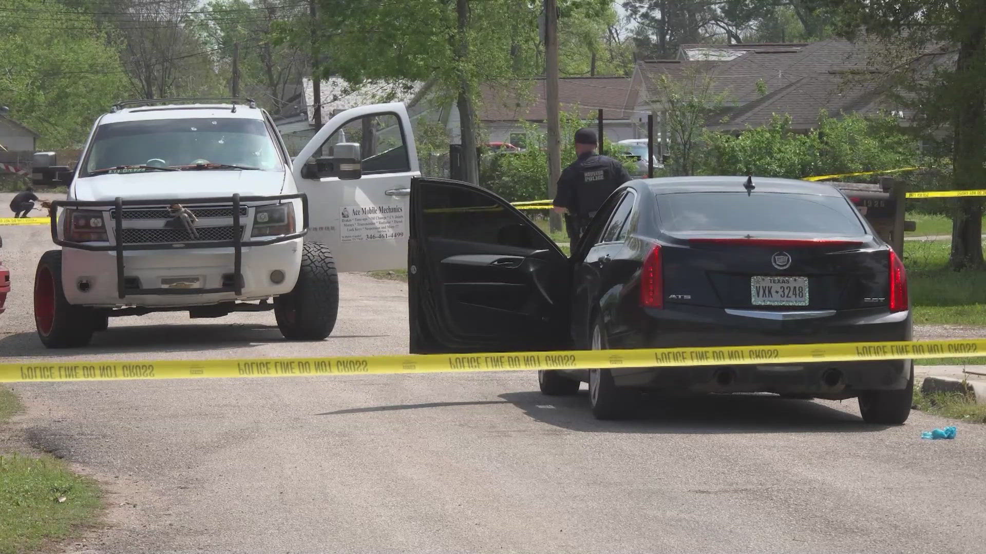 HPD: Man shot while sitting inside his vehicle on the side of the ...