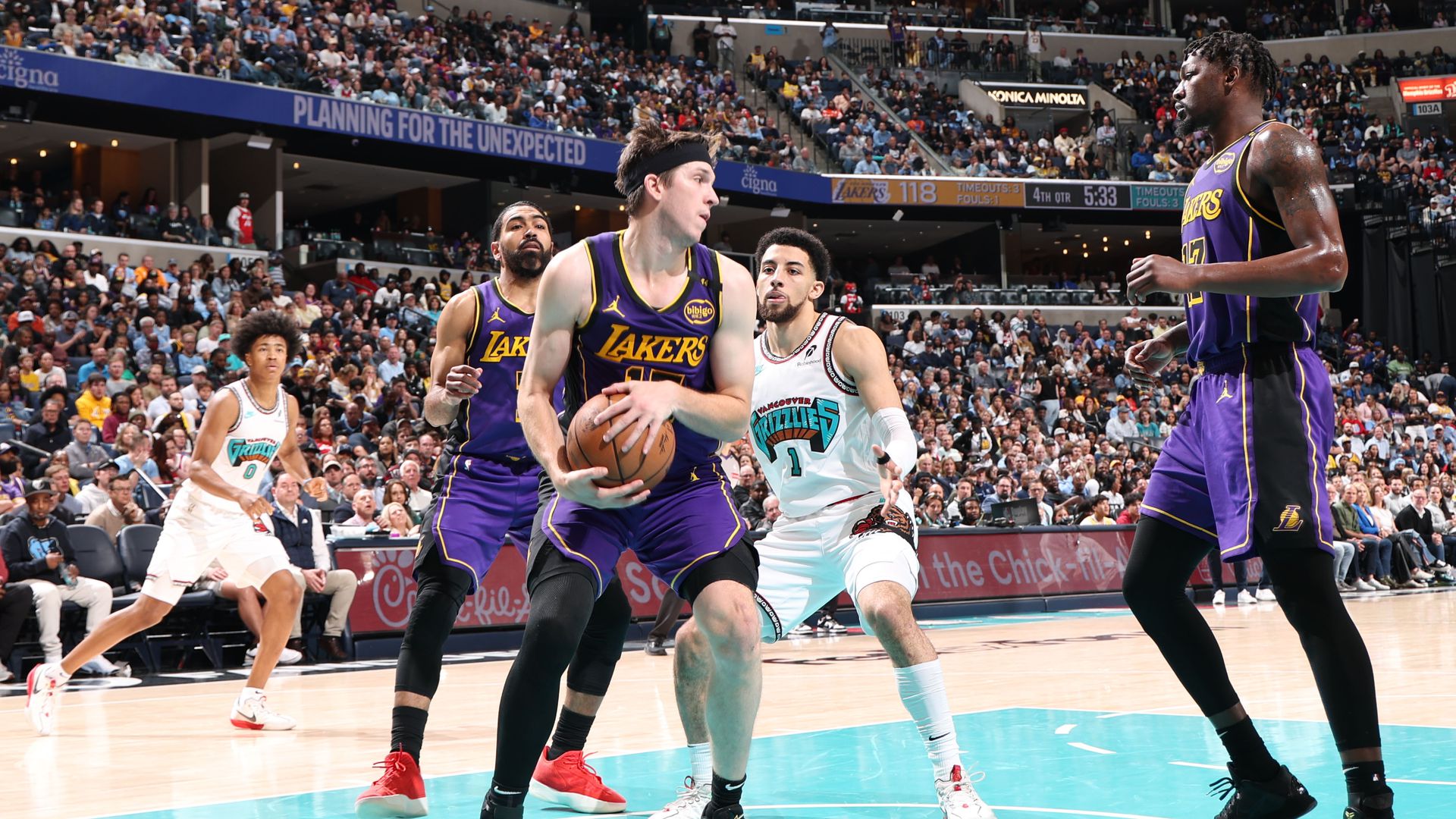 Player Grades: Lakers vs. Grizzlies