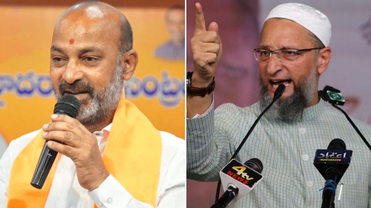 Telangana: Union Minister Bandi Sanjay Criticises AIMIM Chief Asaduddin Owaisi For Claiming That ...