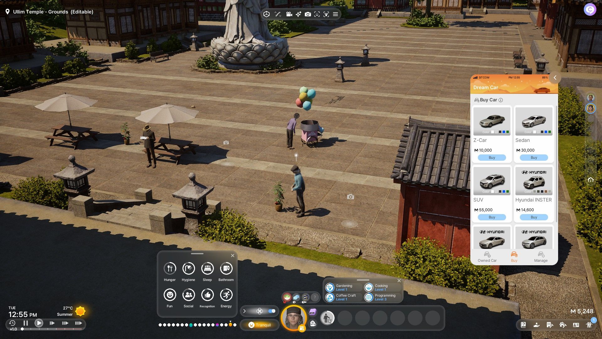 How to Use Pocket Market in inZOI