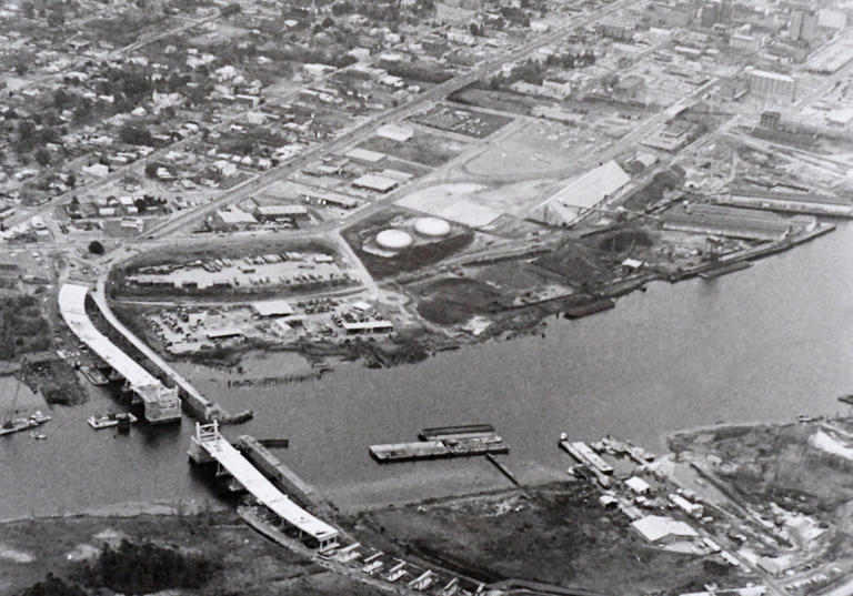 From the archives: Work starts to replace Wilmington's first bridge ...